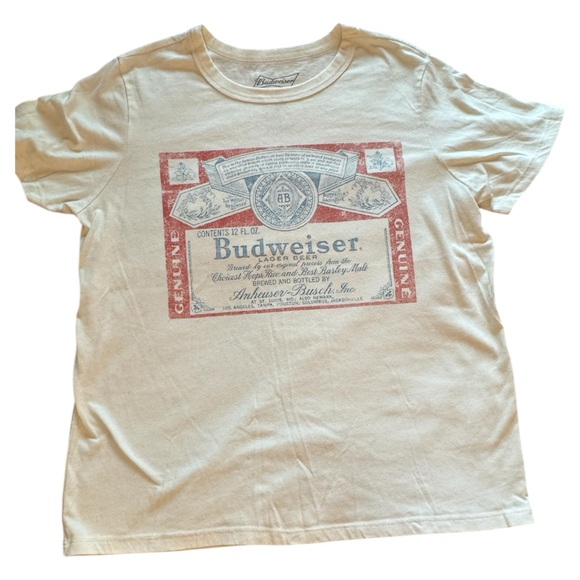 Hybrid Apparel | Shirts & Tops | Budweiser Graphic Tshirt | Poshmark